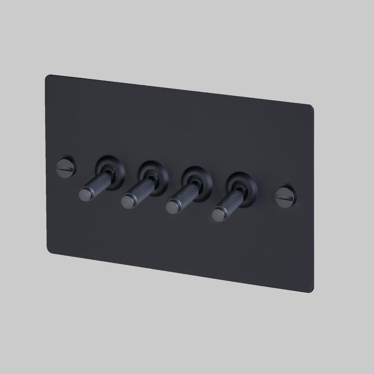 4G TOGGLE SWITCH / BLACK – Courtyard Architectural Hardware