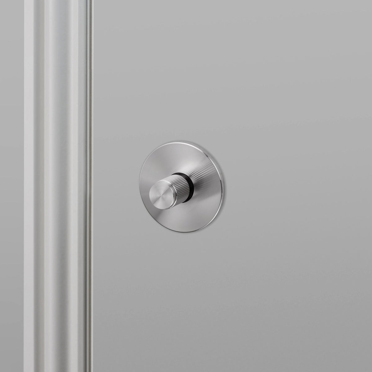 THUMBTURN LOCK / LINEAR / STEEL – Courtyard Architectural Hardware