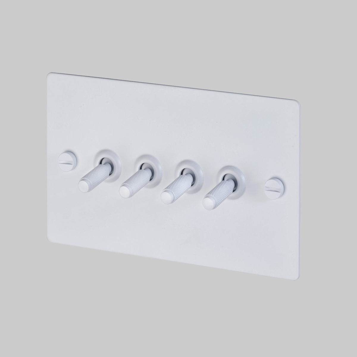 4G TOGGLE SWITCH / WHITE – Courtyard Architectural Hardware