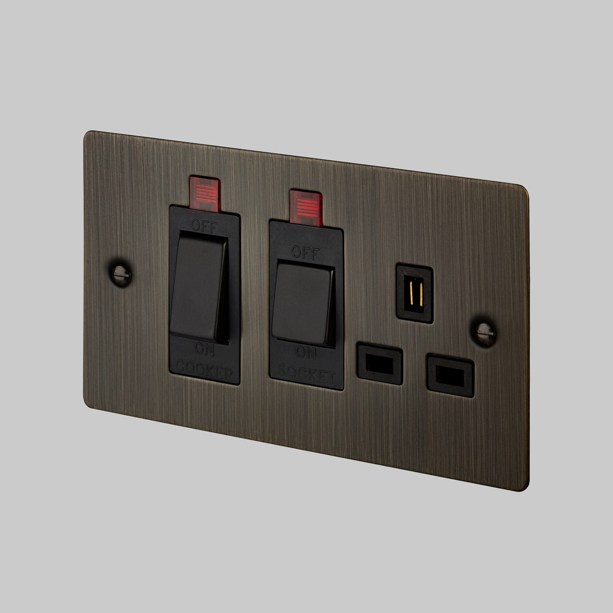 COOKER CONTROL UNIT / SMOKED BRONZE – Courtyard Architectural Hardware