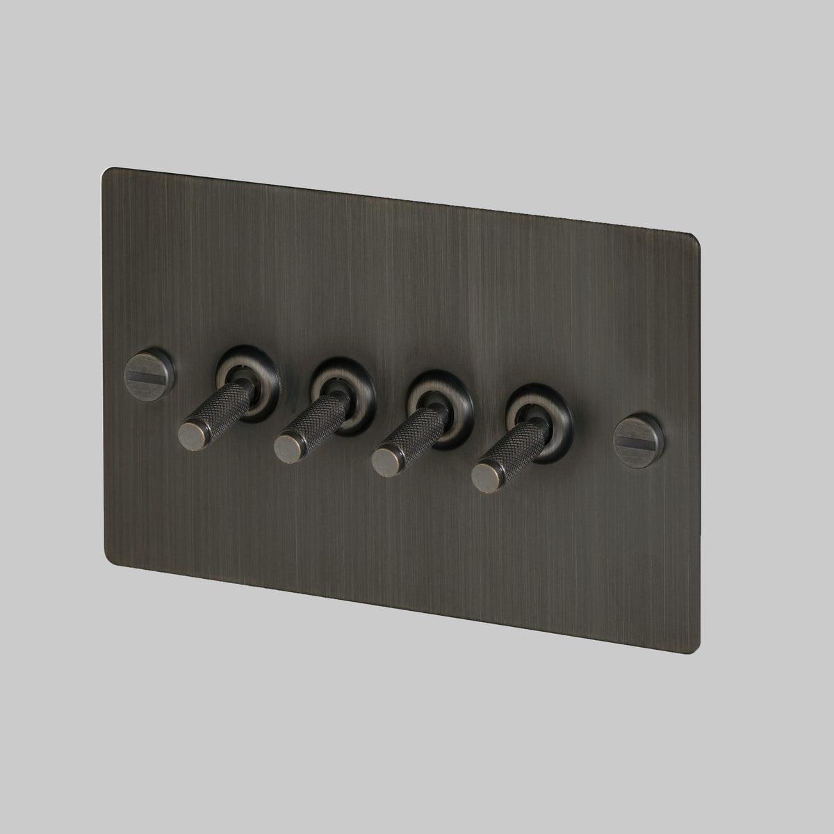 4G TOGGLE SWITCH / SMOKED BRONZE – Courtyard Architectural Hardware