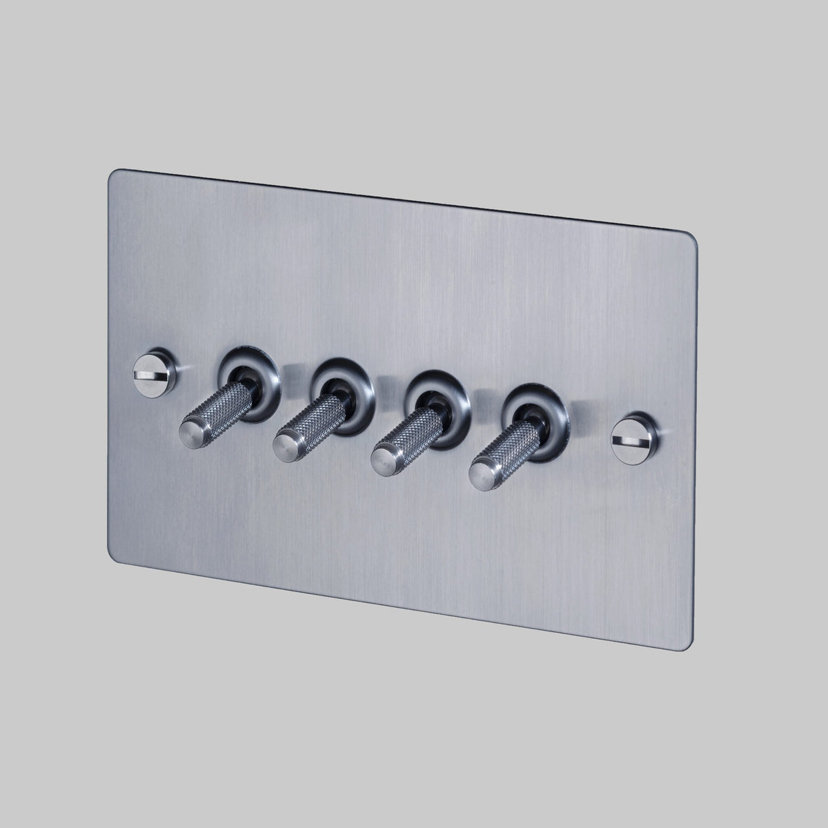 4G TOGGLE SWITCH / STEEL – Courtyard Architectural Hardware