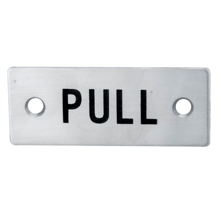 Pull Symbol Sign – Courtyard Architectural Hardware